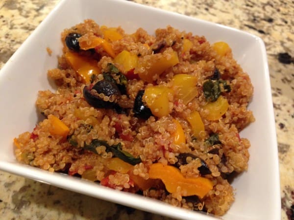 Quinoa Primavera Puttanesca - Charlotte Veggie